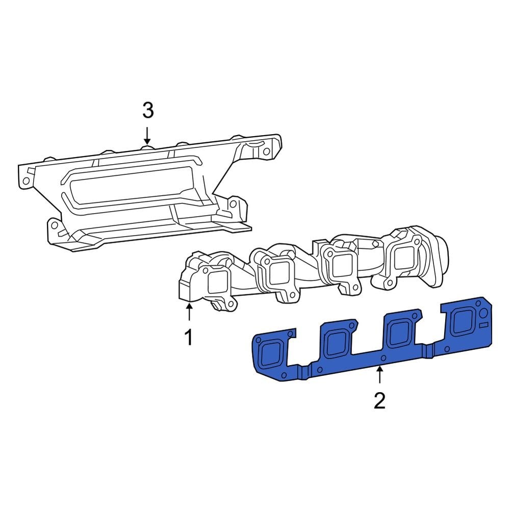 Dodge OE 5045496AA - Right Exhaust Manifold Gasket