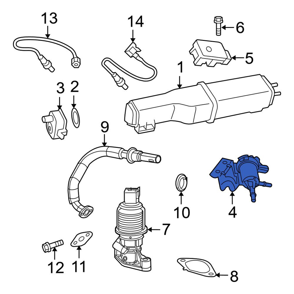 Dodge OE 4891739AB - Vapor Canister Purge Solenoid