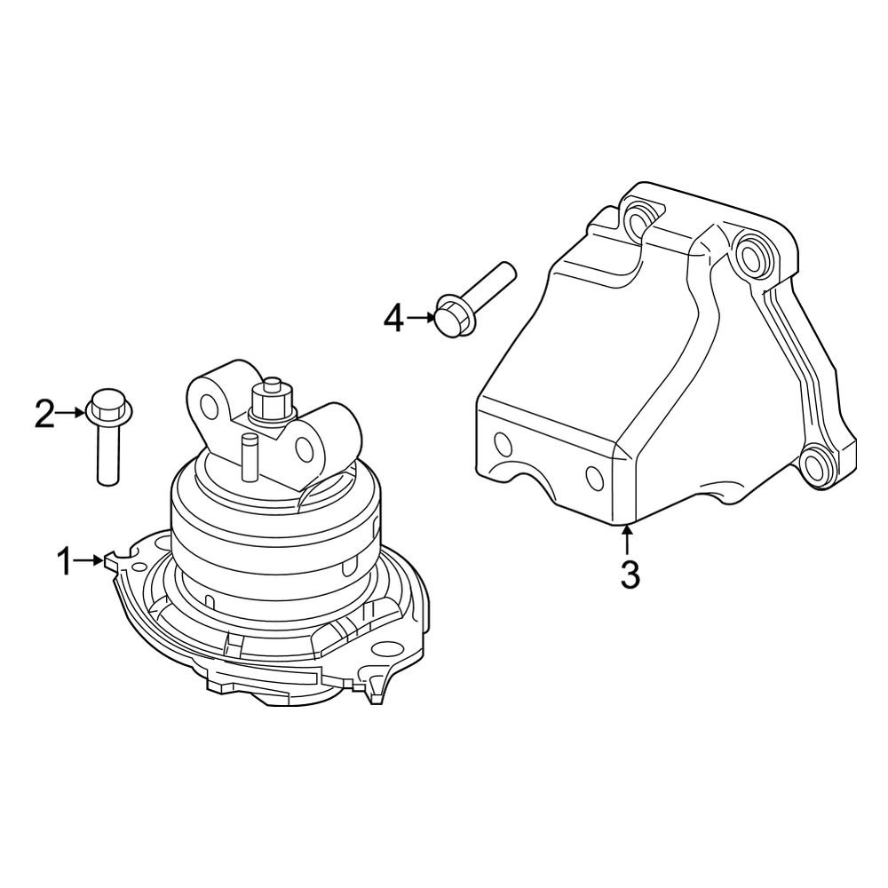 Dodge OE 6104416AA - Engine Mount Bolt