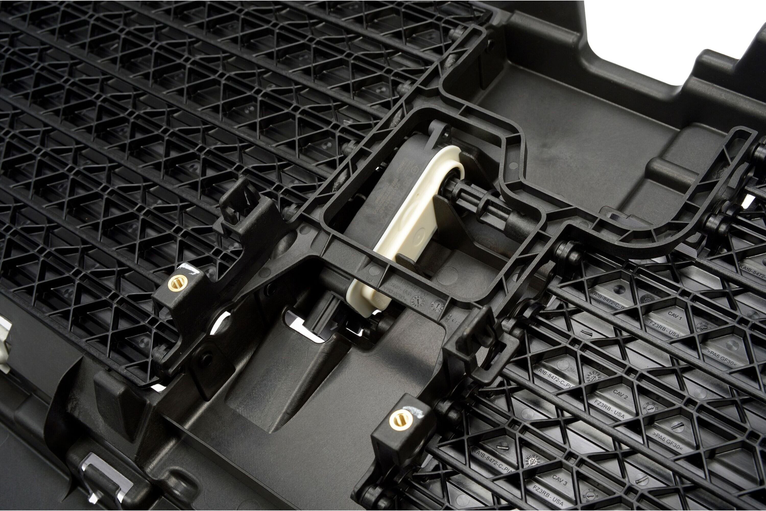 Dorman® 601-582 - OE Solutions™ Radiator Shutter Grille Assembly