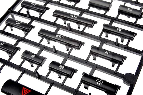 Dorman® 76833 - HVAC Push Button Set