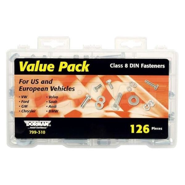 Dorman® 799-310 - Autograde™ Metric Class 8 DIN Hardware Value Pack