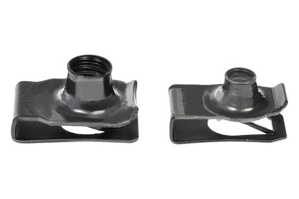 Dorman® 961-320D - M6 x 1.0 mm Metric Steel Black Clip and Spring Nut