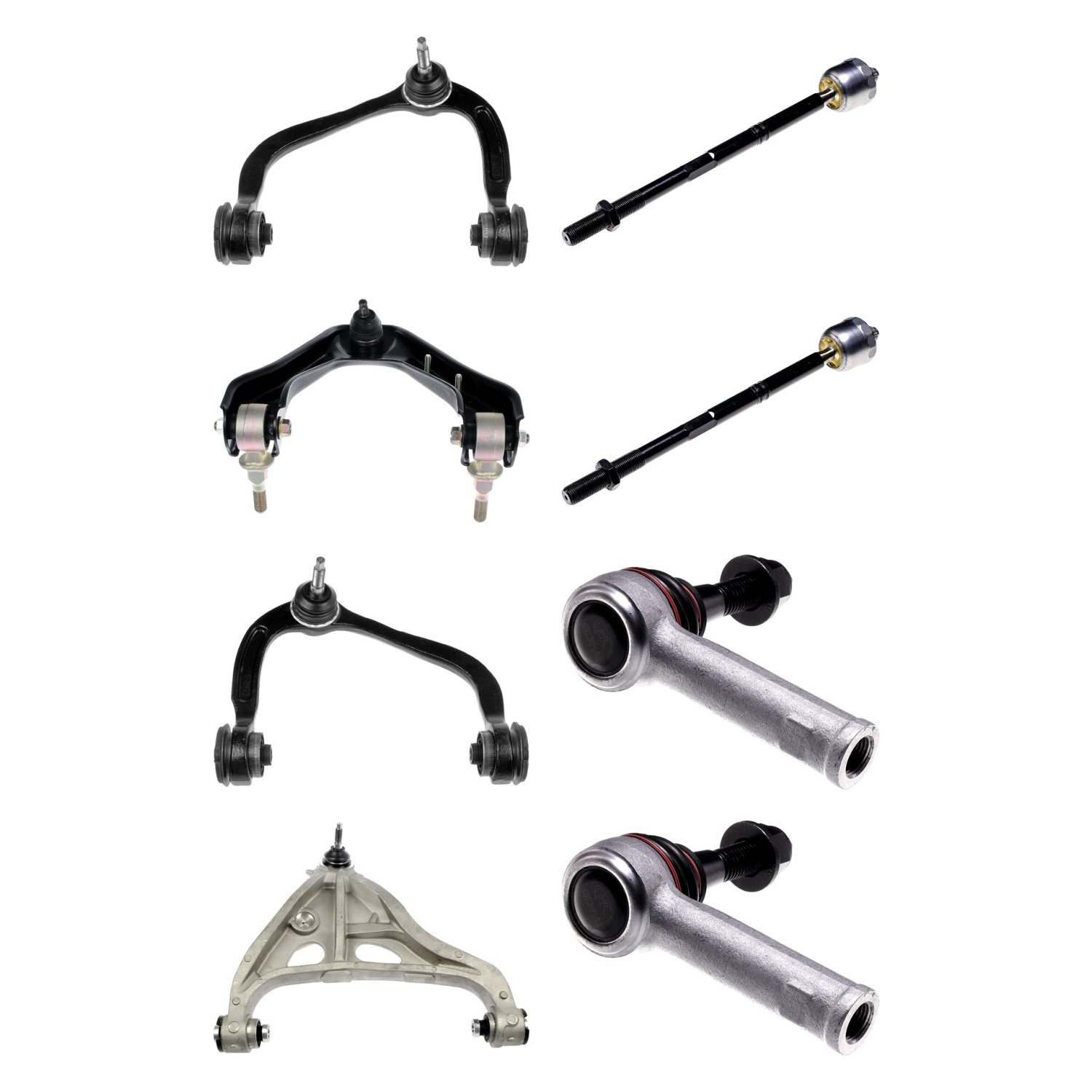 Dorman® BNDL-155587 - OE Solutions™ Front Lower and Upper Control Arm ...