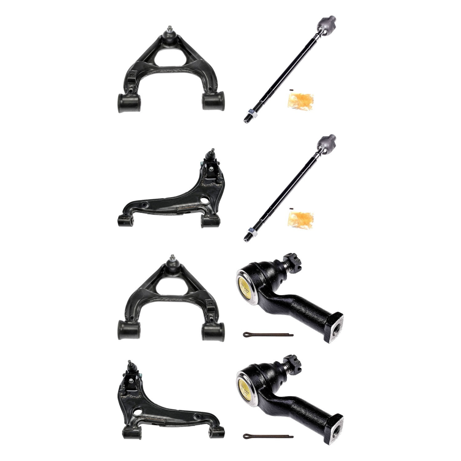 Dorman® BNDL-155871 - OE Solutions™ Front Lower and Upper Control Arm ...