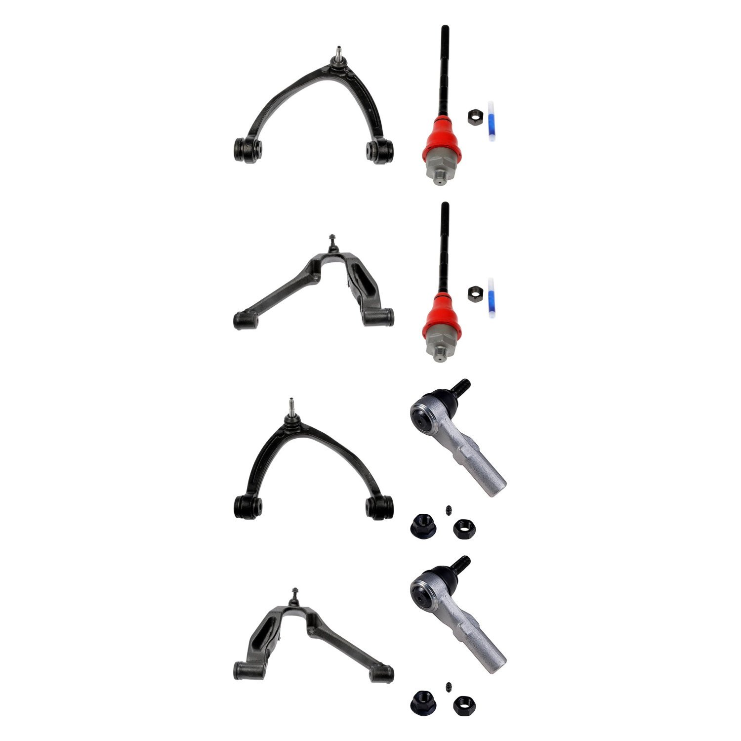 Dorman® BNDL-155946 - OE Solutions™ Front Lower and Upper Control Arm ...
