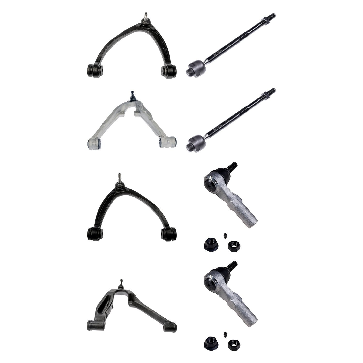 Dorman® BNDL-155988 - OE Solutions™ Front Lower and Upper Control Arm ...