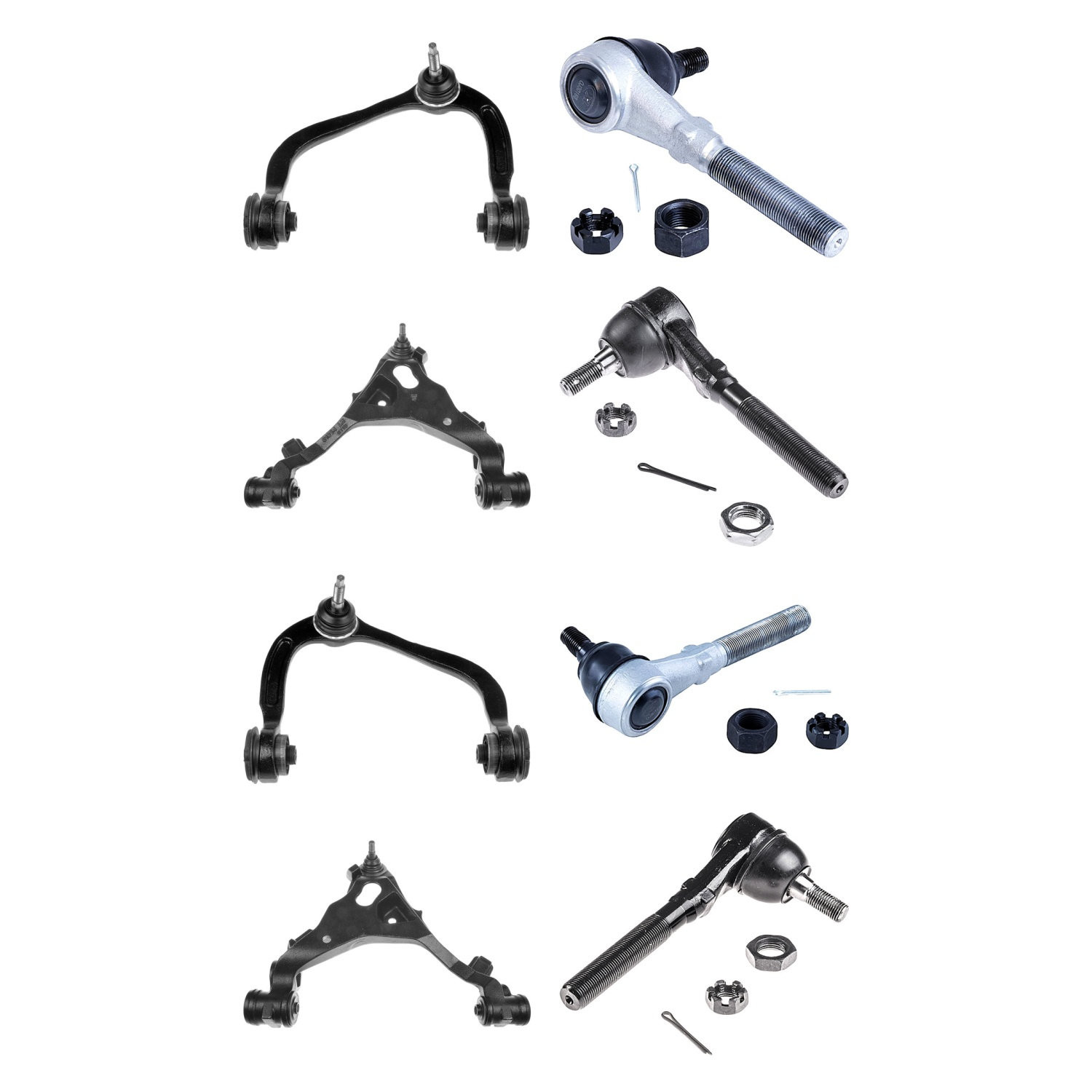 Dorman® BNDL-156278 - OE Solutions™ Front Lower and Upper Control Arm ...