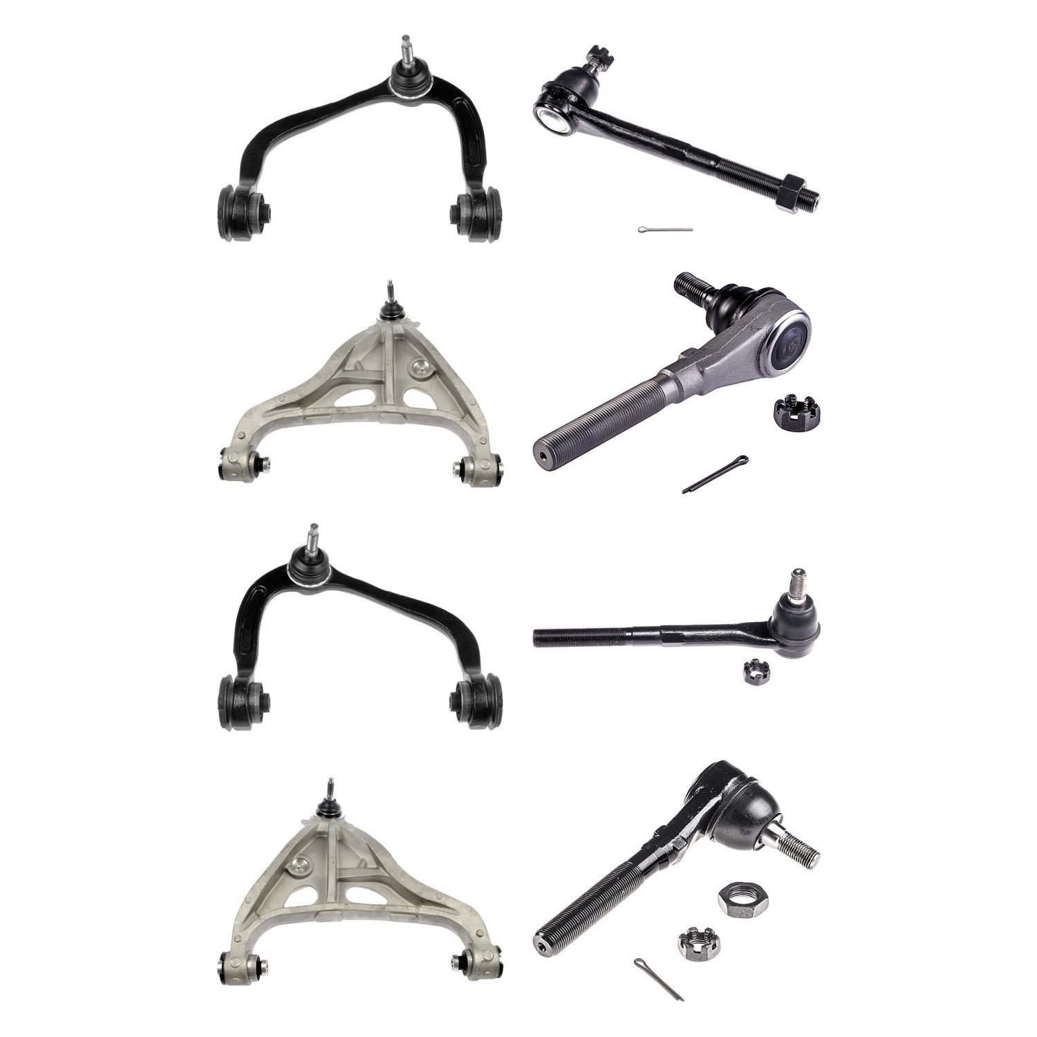 Dorman® BNDL-156478 - OE Solutions™ Front Lower and Upper Control Arm ...