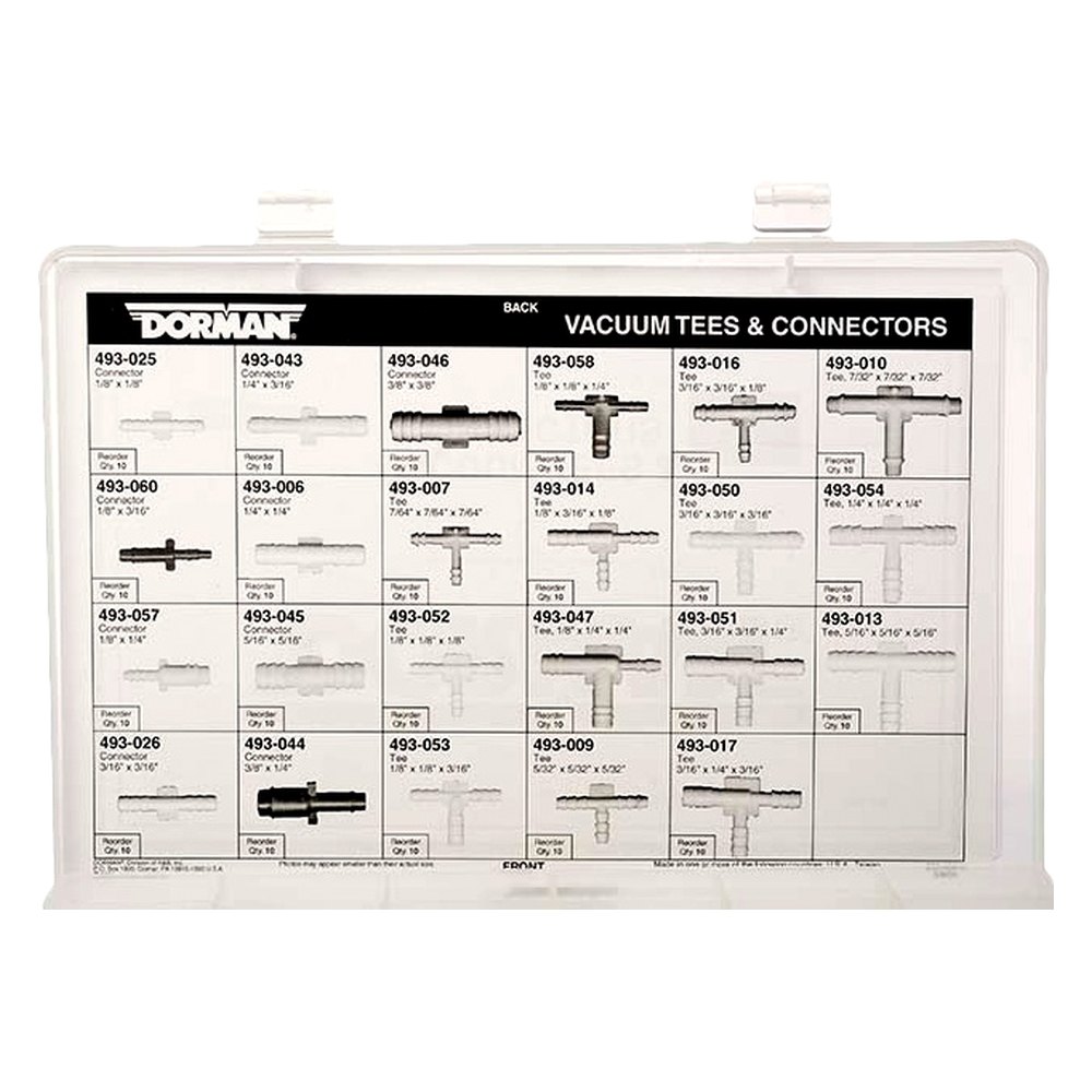 Dorman® 030-496 - Vacuum Connector / Tee Tech Tray
