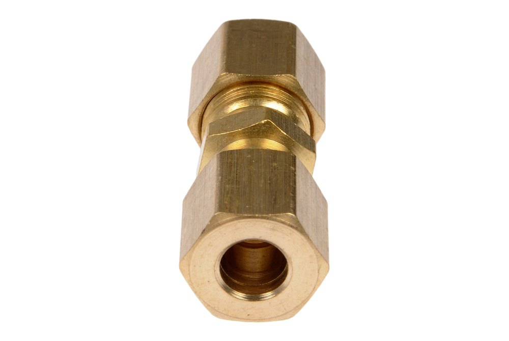 Dorman® 785-304 - AutoGrade™ 1/4" x 1/4" OD Brass Straight Compression ...