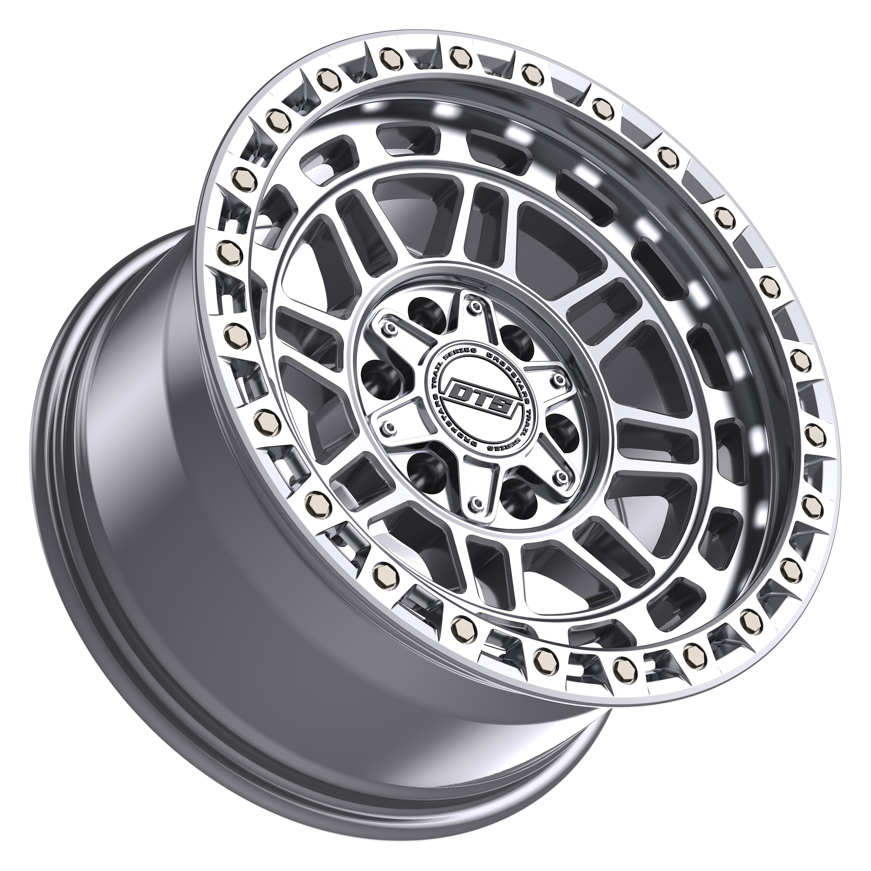 DROPSTARS® 603MS Wheels - Gloss Silver with Machined Face Rims