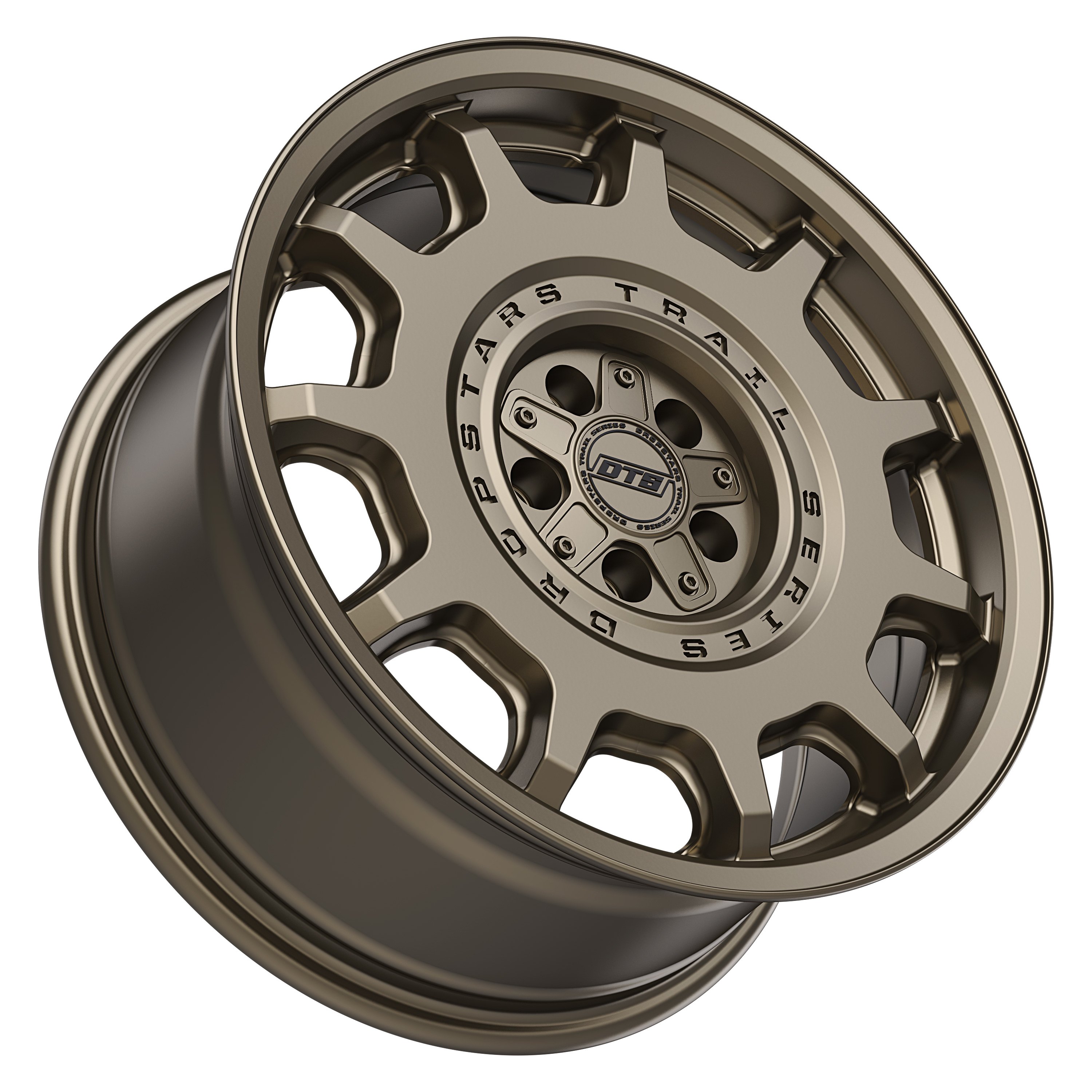 DROPSTARS® 607BZ Wheels - Satin Bronze Rims