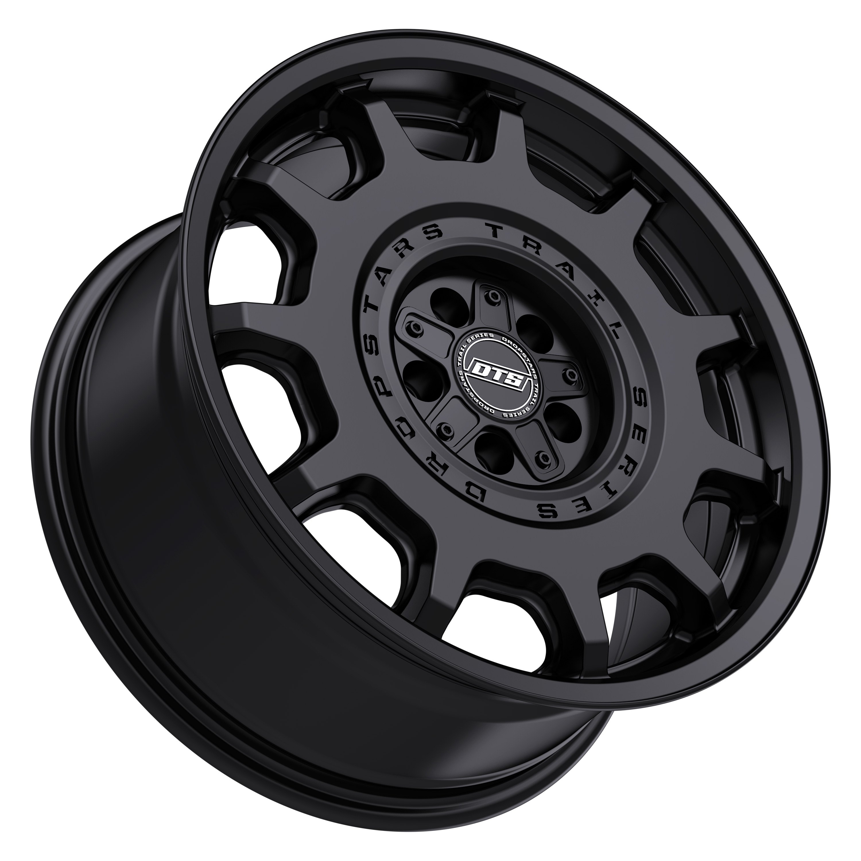 DROPSTARS® 607SB Wheels - Satin Black Rims