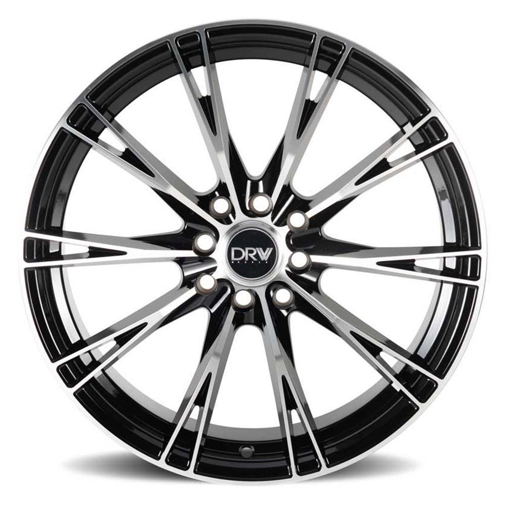 DRW® D23 Wheels - Black with Machined Face Rims