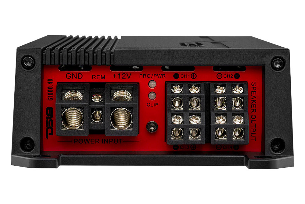 DS18® - GEN-X Full-Range Class D 4-Channel Amplifier