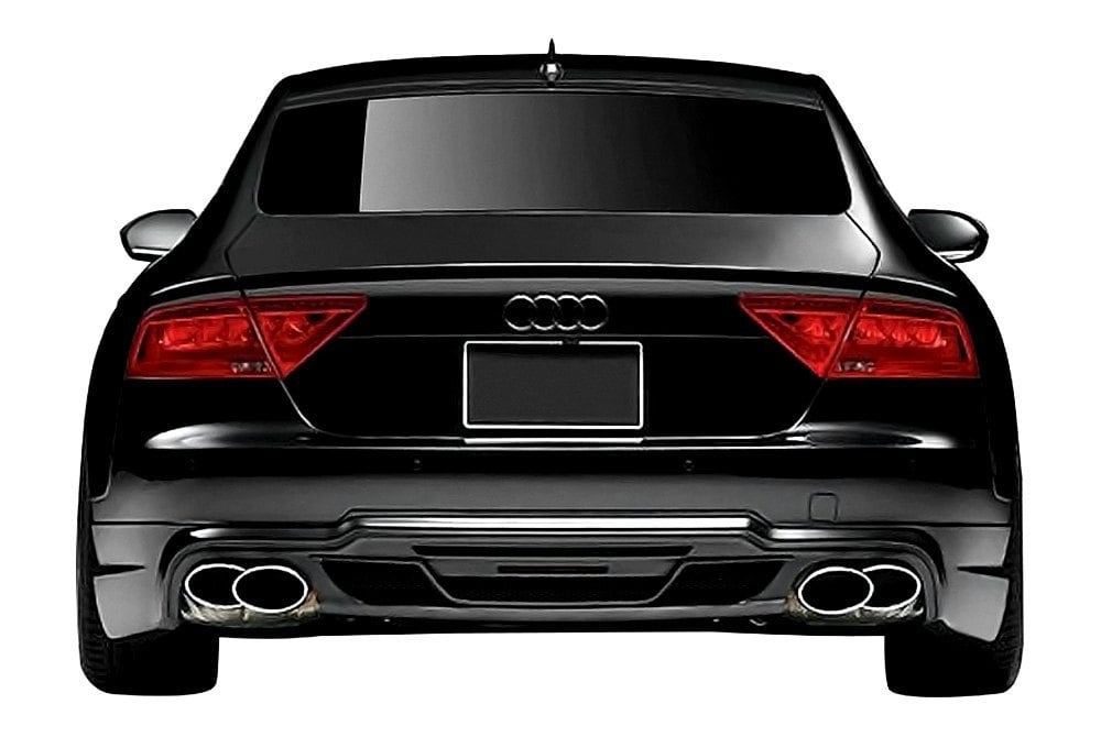 Duraflex® 112120 - Eros Style Version 1 Fiberglass Rear Bumper Lip ...