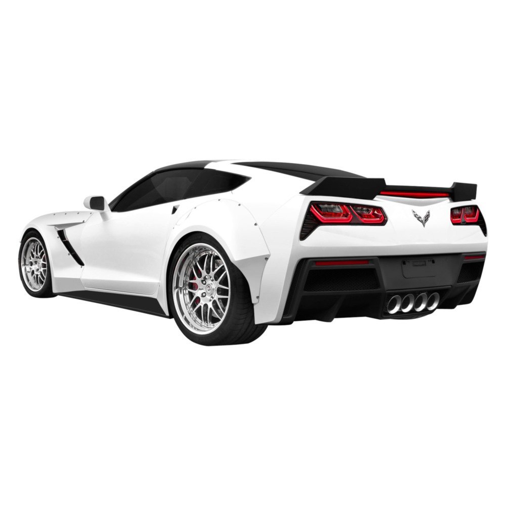 Duraflex® 112500 - Gran Veloce Style Fiberglass Wide Body Kit (Unpainted)