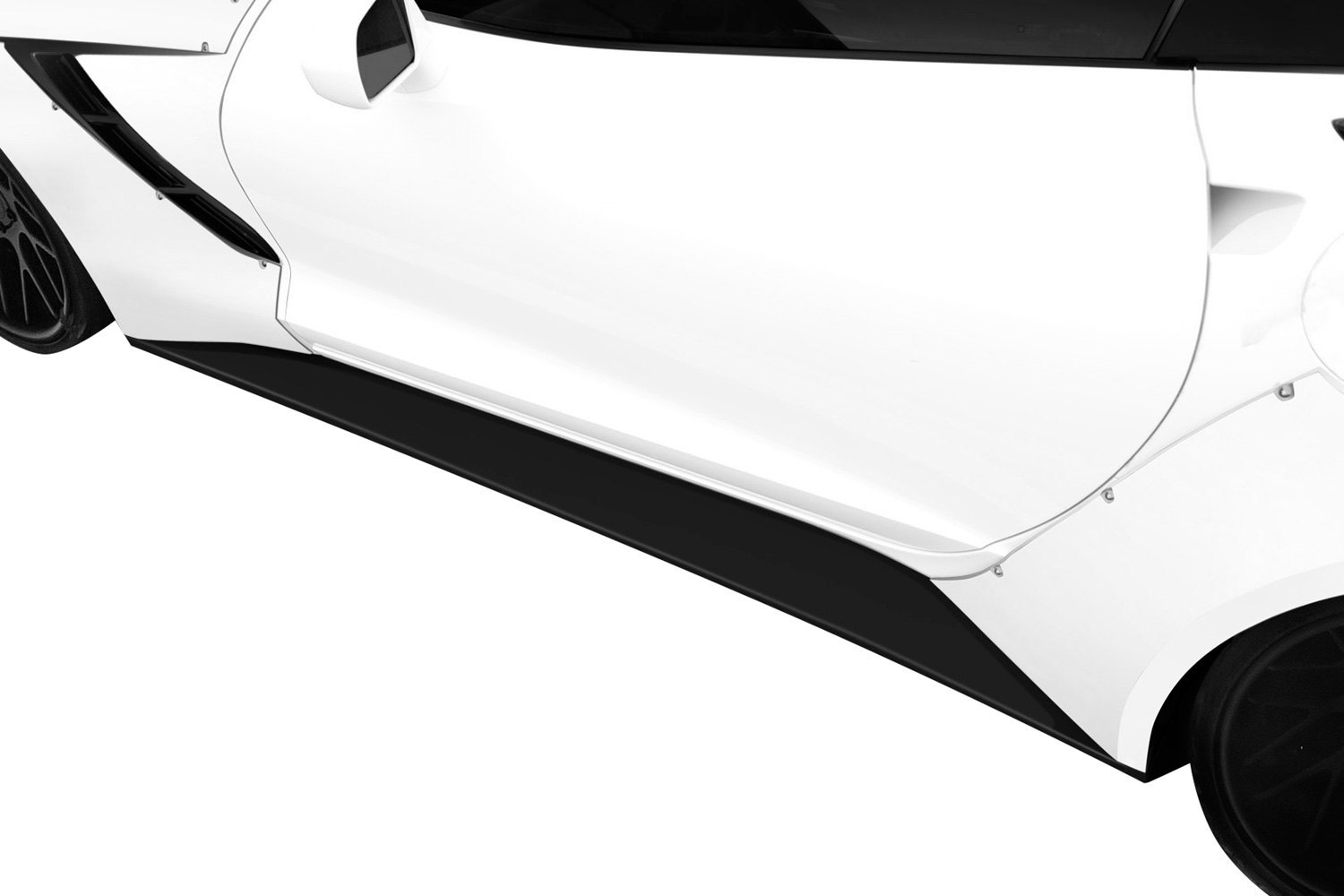 Duraflex® 112500 - Gran Veloce Style Fiberglass Wide Body Kit (Unpainted)