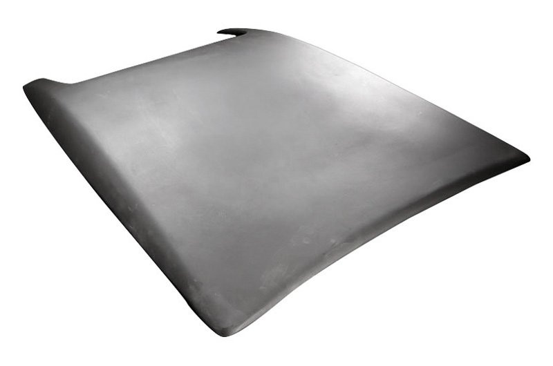Duraflex® 114552 - Type 6 Ram Air Style Fiberglass Hood Scoop (Unpainted)