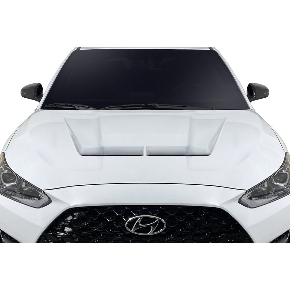 Duraflex® 117051 - J Speed Style Fiberglass Hood (Unpainted)