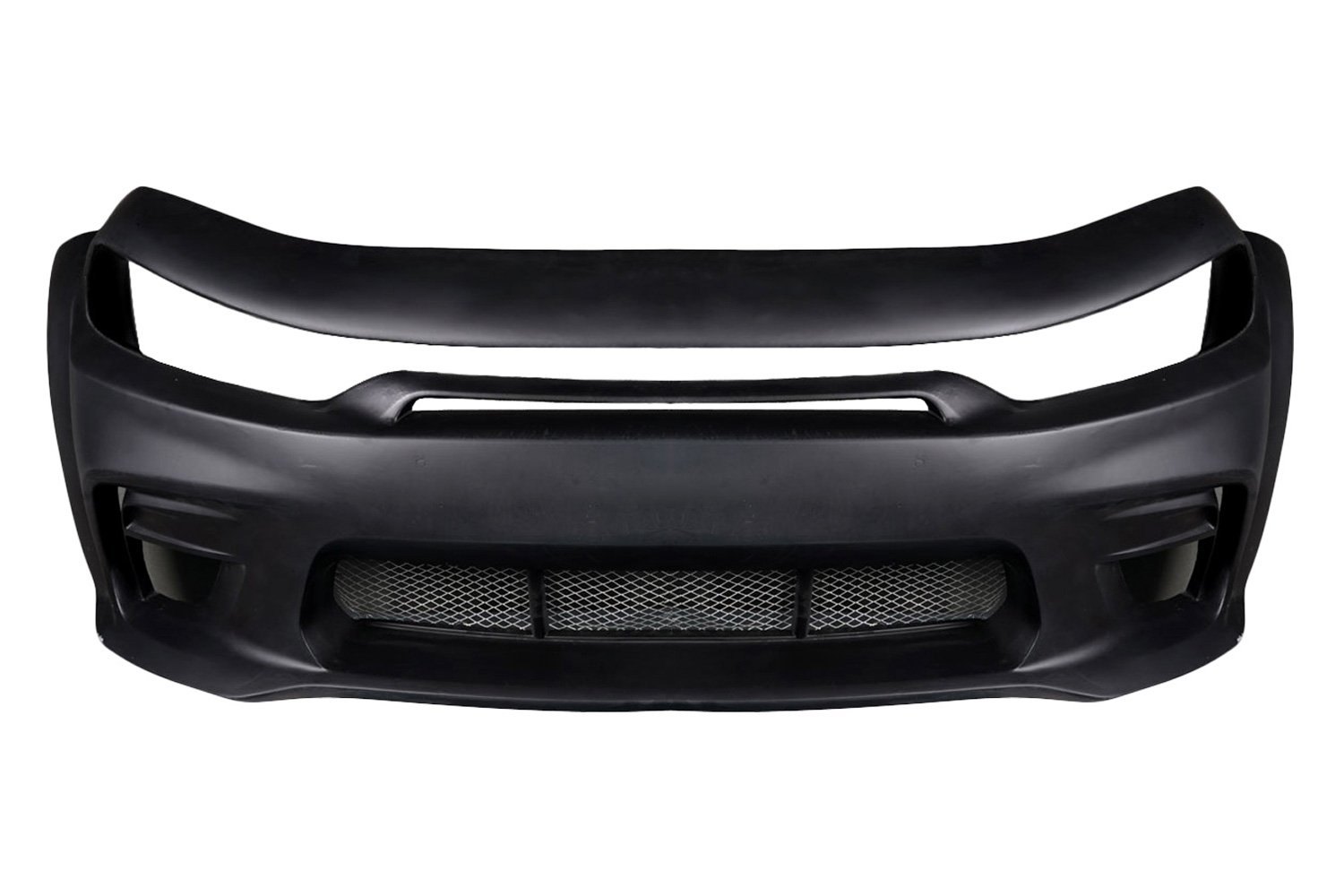 Duraflex® 117532 - Hellcat Style Fiberglass Wide Body Front Bumper ...