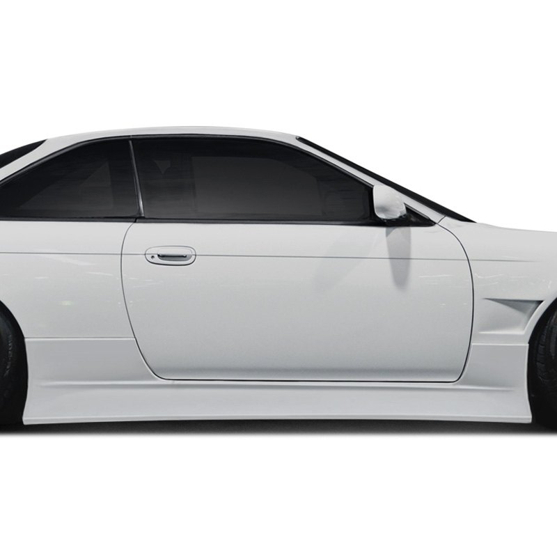 Duraflex® 117702 - B Sport V3 Style Fiberglass Side Skirt Rocker Panels ...