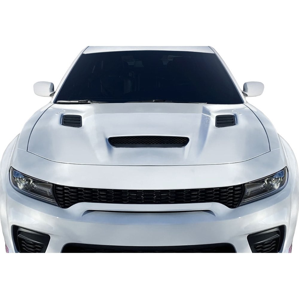 Duraflex® 117797 - Hellcat Redeye Style Fiberglass Hood (Unpainted)