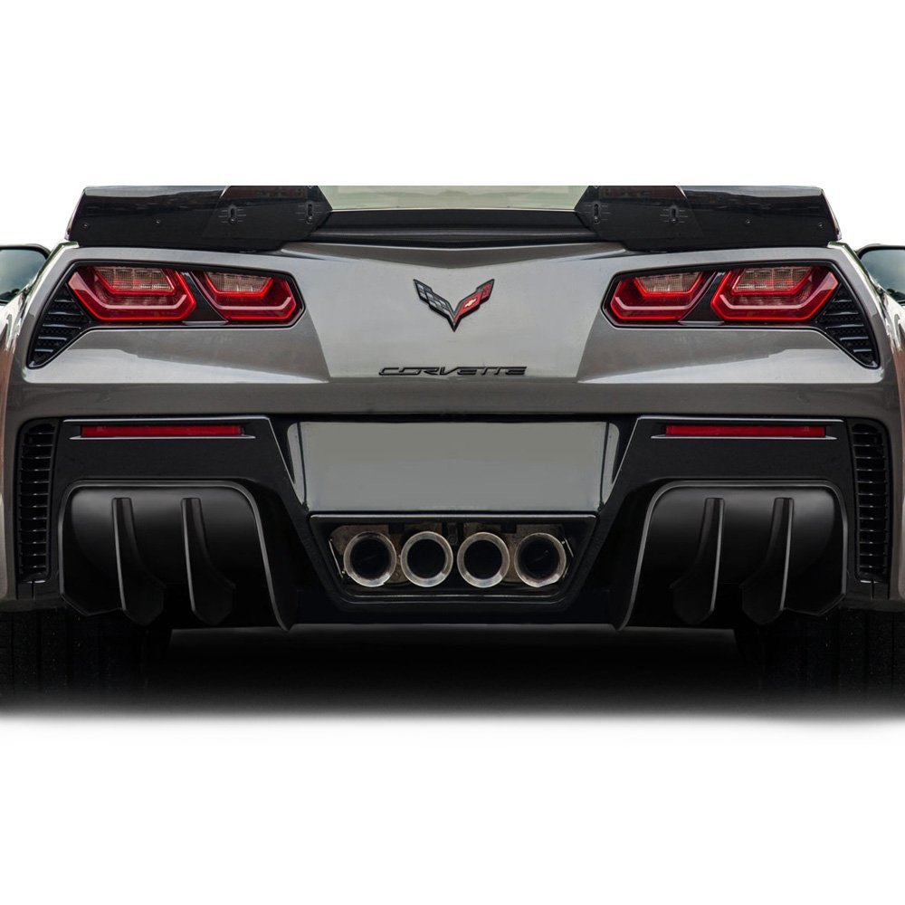 Duraflex® 117804 - GTR Style Fiberglass Rear Diffuser (Unpainted)