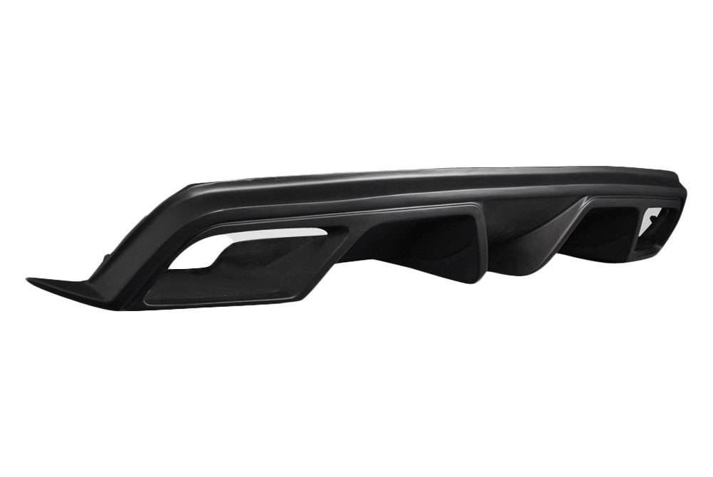 Duraflex® 117816 - Burnout Style Fiberglass Rear Diffuser (Unpainted)