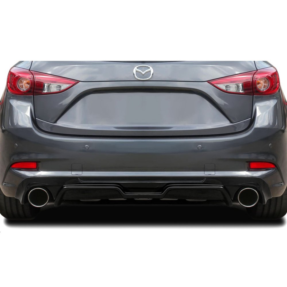 Duraflex® 117970 - MKS Style Fiberglass Rear Diffuser (Unpainted)