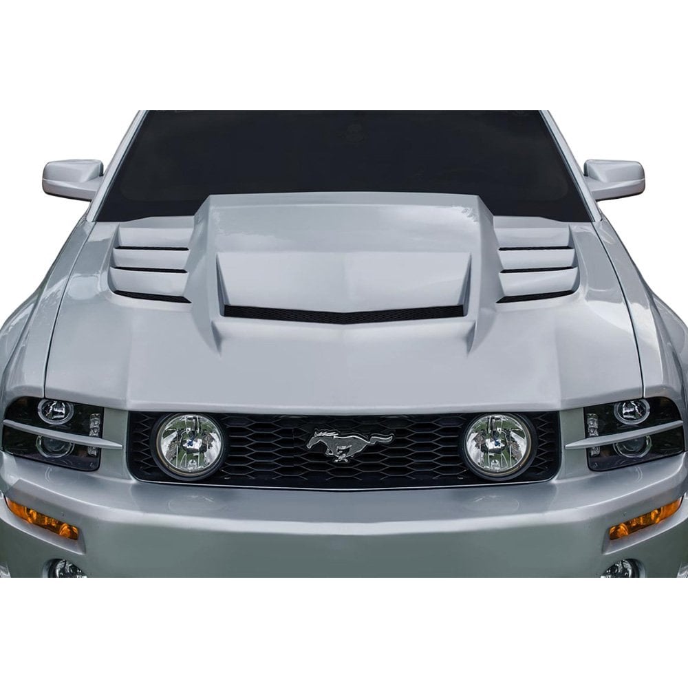 Duraflex® 118076 - Interceptor Style Fiberglass Hood (Unpainted)