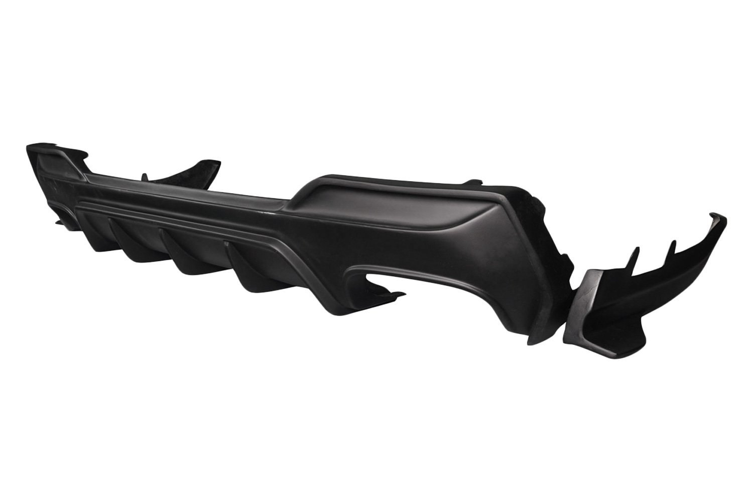Duraflex® 118421 - Avast Style Fiberglass Rear Diffuser (Unpainted)