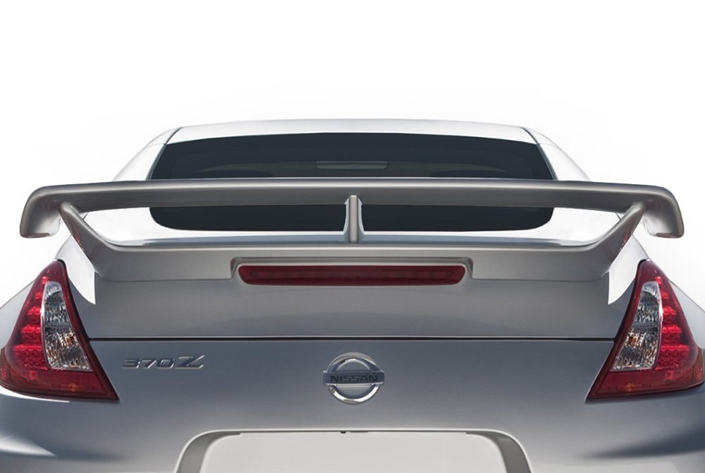 Duraflex® 118423 - N-4 Tall Style Fiberglass Rear Wing Spoiler (Unpainted)