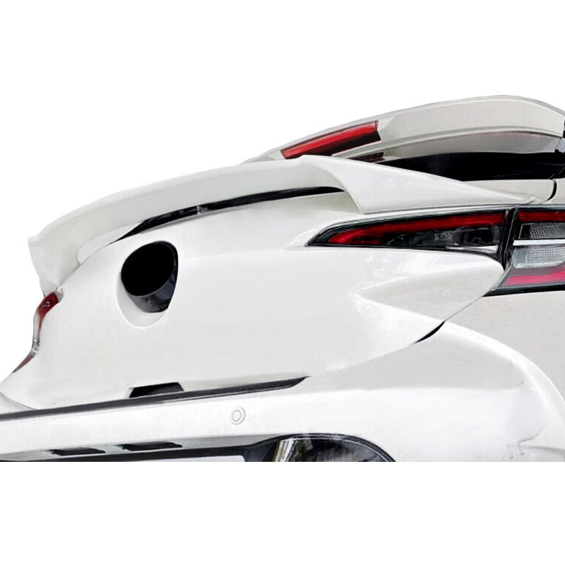 Duraflex® 118645 - Vara Mid Style Fiberglass Rear Wing Spoiler (Unpainted)
