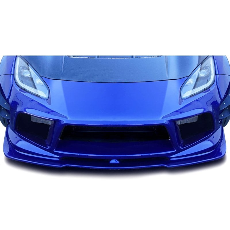 Duraflex® 118652 - GT Competition Style Fiberglass Front Bumper Lip ...