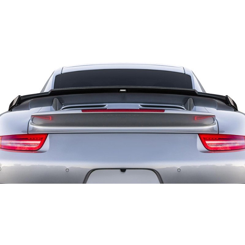 Duraflex® 118694 - Raven Style Fiberglass Rear Wing Spoiler Extensions ...