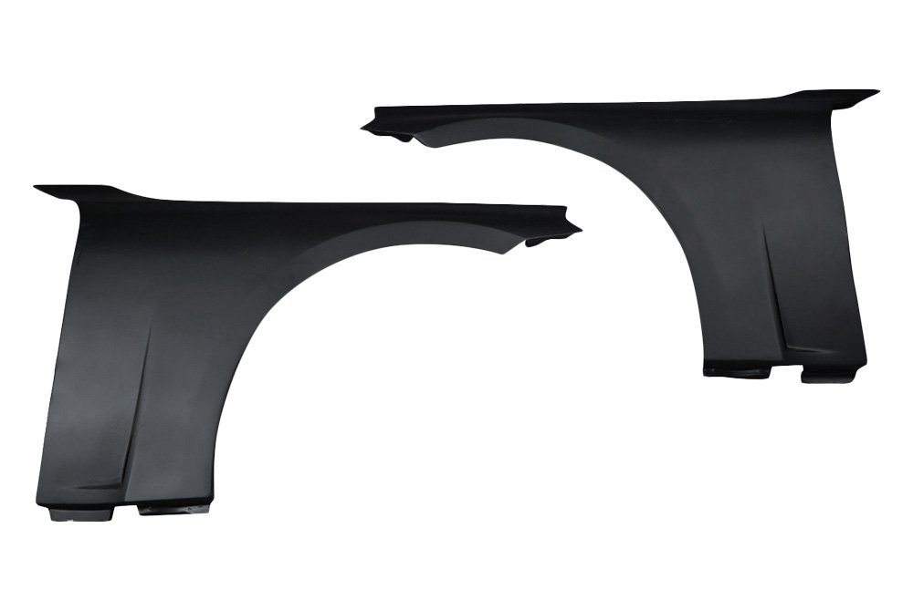 Duraflex® 119136 - GT Tuning Style Fiberglass Front Fenders (Unpainted)
