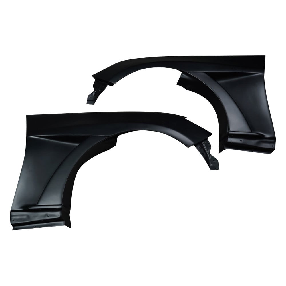 Duraflex® 119164 - Kumei Style Fiberglass Front Fenders (Unpainted)