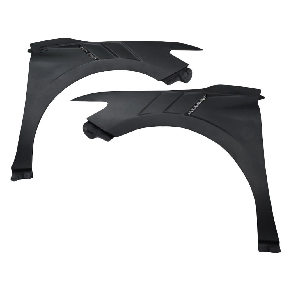 Duraflex® 119195 - Kapora Style Fiberglass Front Fenders (Unpainted)