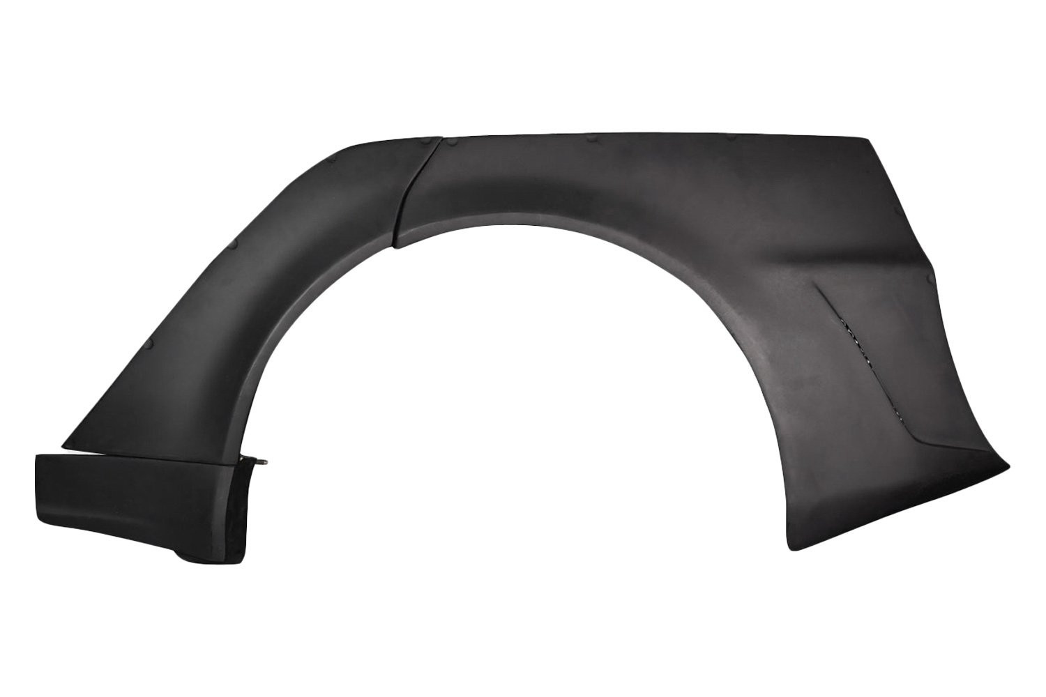 Duraflex® 119380 - Vantix Style Fiberglass Rear Fenders (Unpainted)