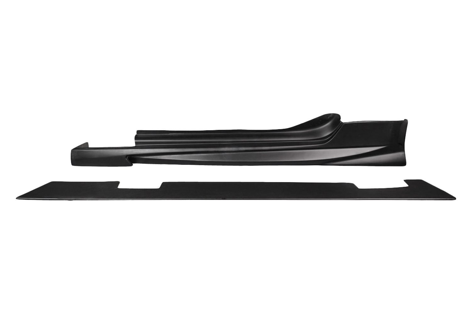 Duraflex® 119396 - Vantix Style Fiberglass Side Skirts (Unpainted)