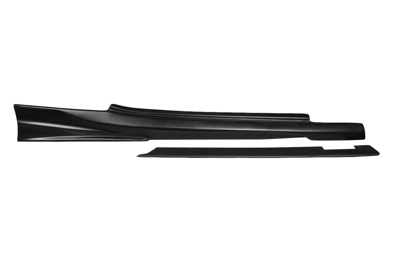 Duraflex® 119426 - Vantix Style Fiberglass Side Skirts (Unpainted)