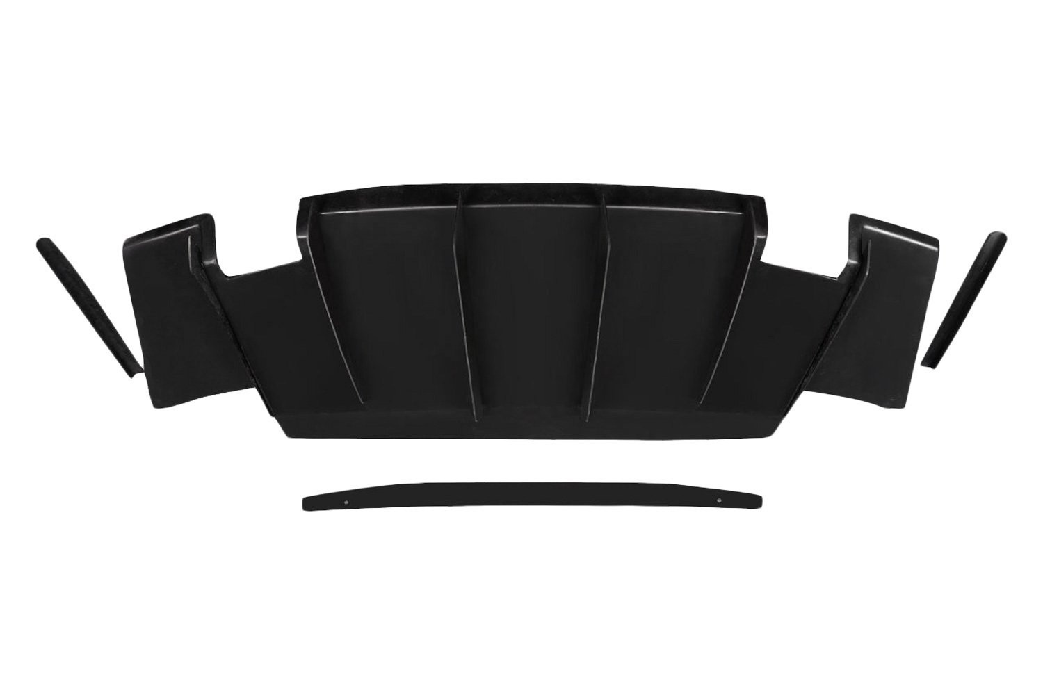 Duraflex® 119432 - Vantix Style Fiberglass Rear Bumper Lip (Unpainted)