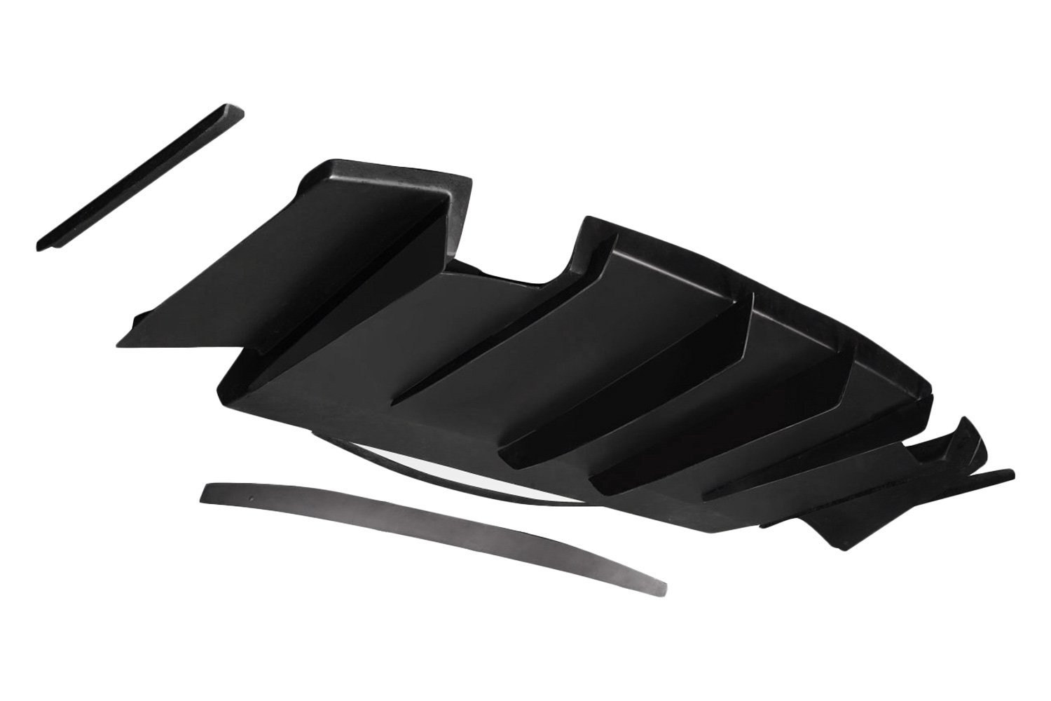 Duraflex® 119432 - Vantix Style Fiberglass Rear Bumper Lip (Unpainted)