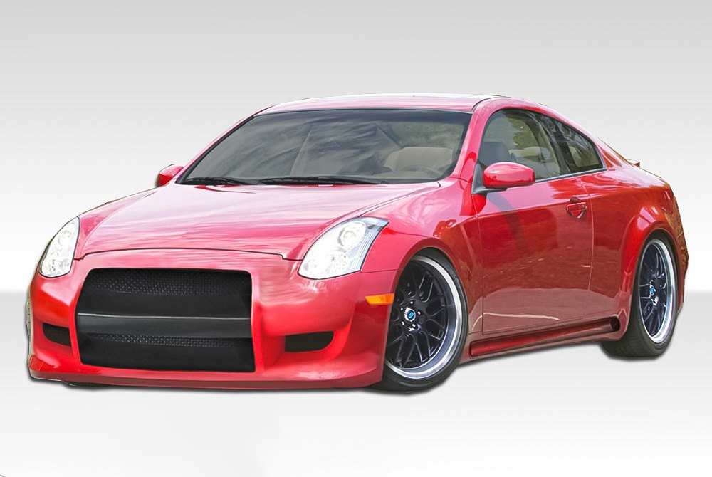 Duraflex® - Infiniti G35 Coupe 2003 R35 Style Fiberglass Front and Rear ...