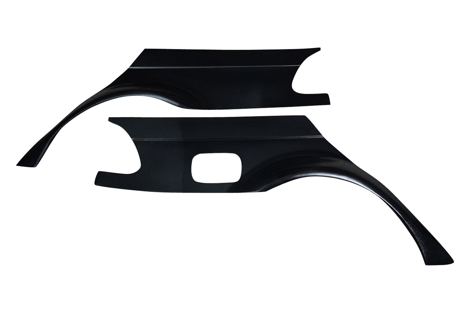 Duraflex® 119924 - Alpine Speed Style Fiberglass Rear Fenders (Unpainted)
