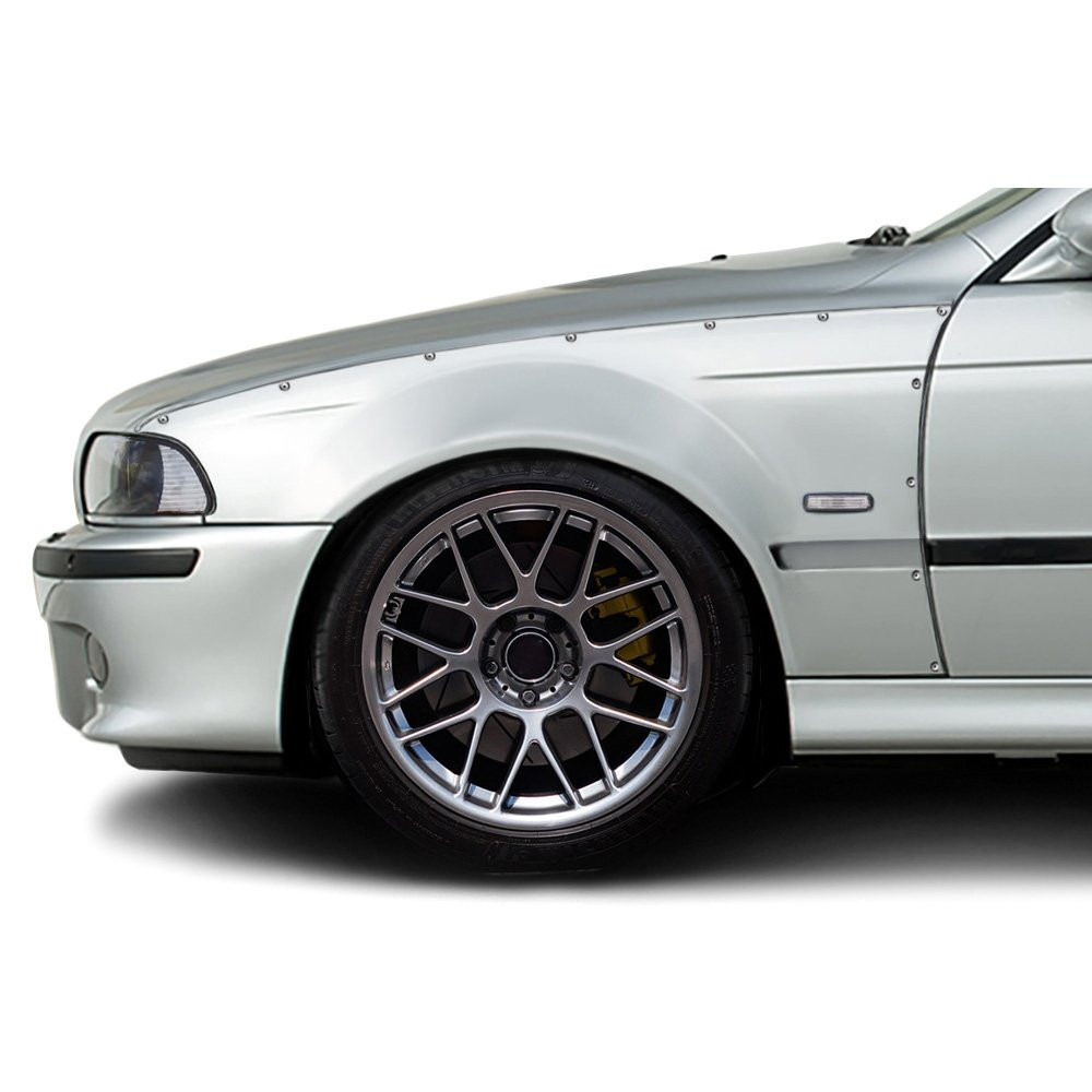 Duraflex® 120011 - Eurodrift Style Fiberglass Front Fenders (Unpainted)