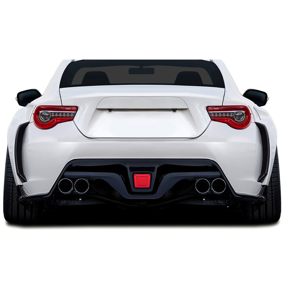 Duraflex® 120186 - Countersteer Style Fiberglass Rear Bumper (Unpainted)