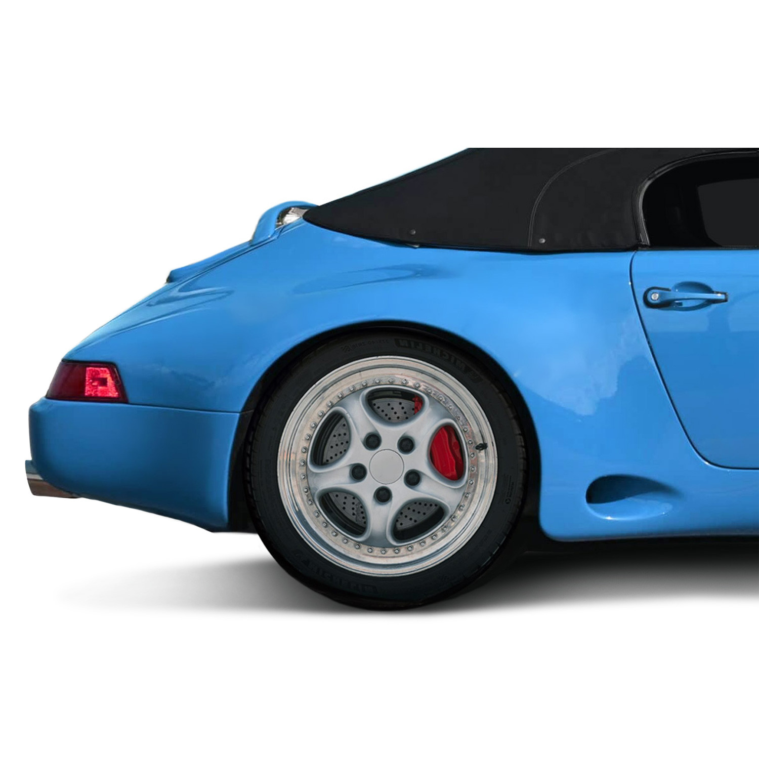 Duraflex® 120295 - Starkman Style Fiberglass Wide Body Rear Fenders ...